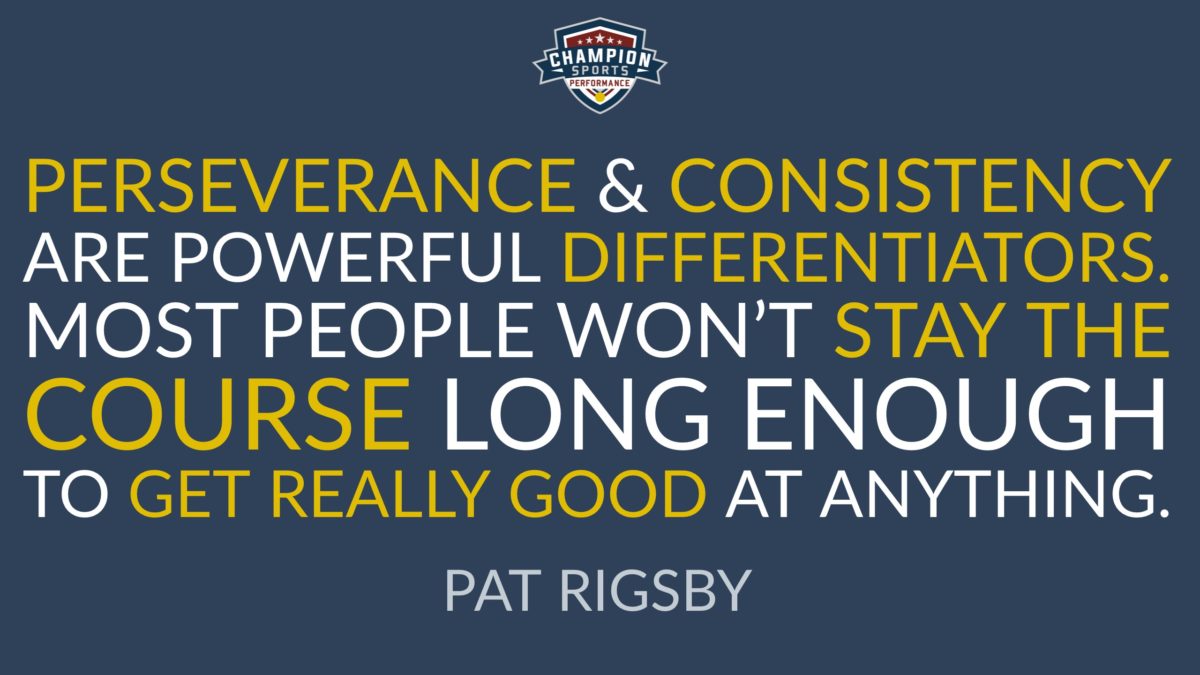 Consistency: The Overlooked Key to Help Athletes Reach Their Potential ...